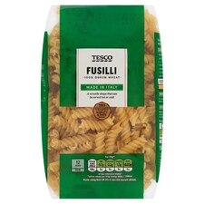Pasta - Fusilli, Twists & Spirals - Tesco Groceries